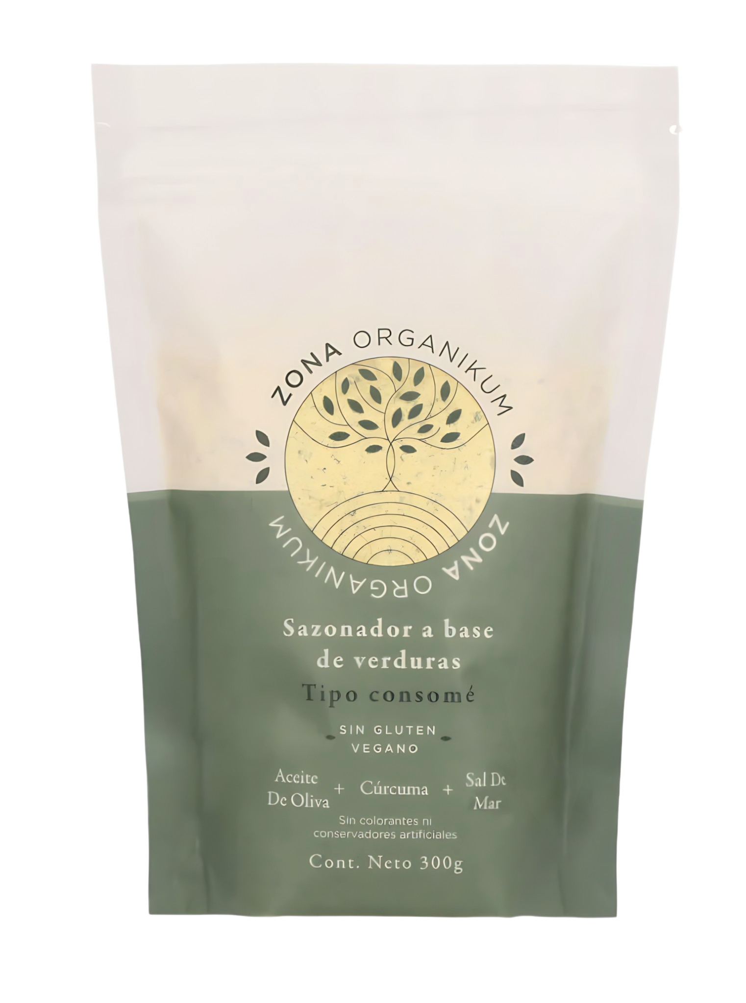 Consomé Verdura Natural con Aceite de Oliva Zona Organikum 300g